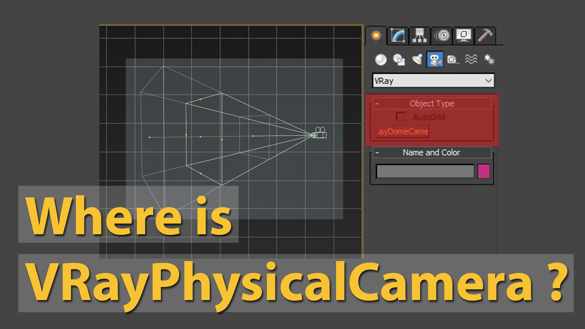 TIPS#34: Hướng dẫn sửa lỗi mất VrayPhysicalCamera trong 3dsMax 2016 » Thủ thuật diễn hoạ kiến trúc