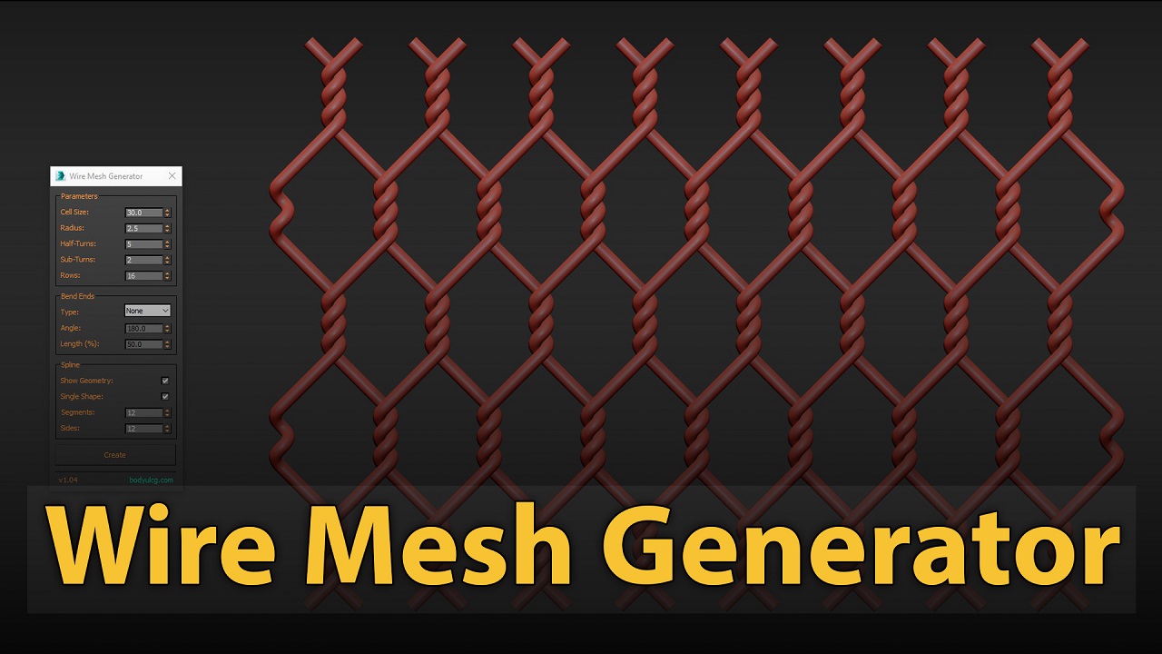 TIPS#122: Hướng dẫn dựng hình nhanh lưới mắt cáo bằng Wire Mesh ...