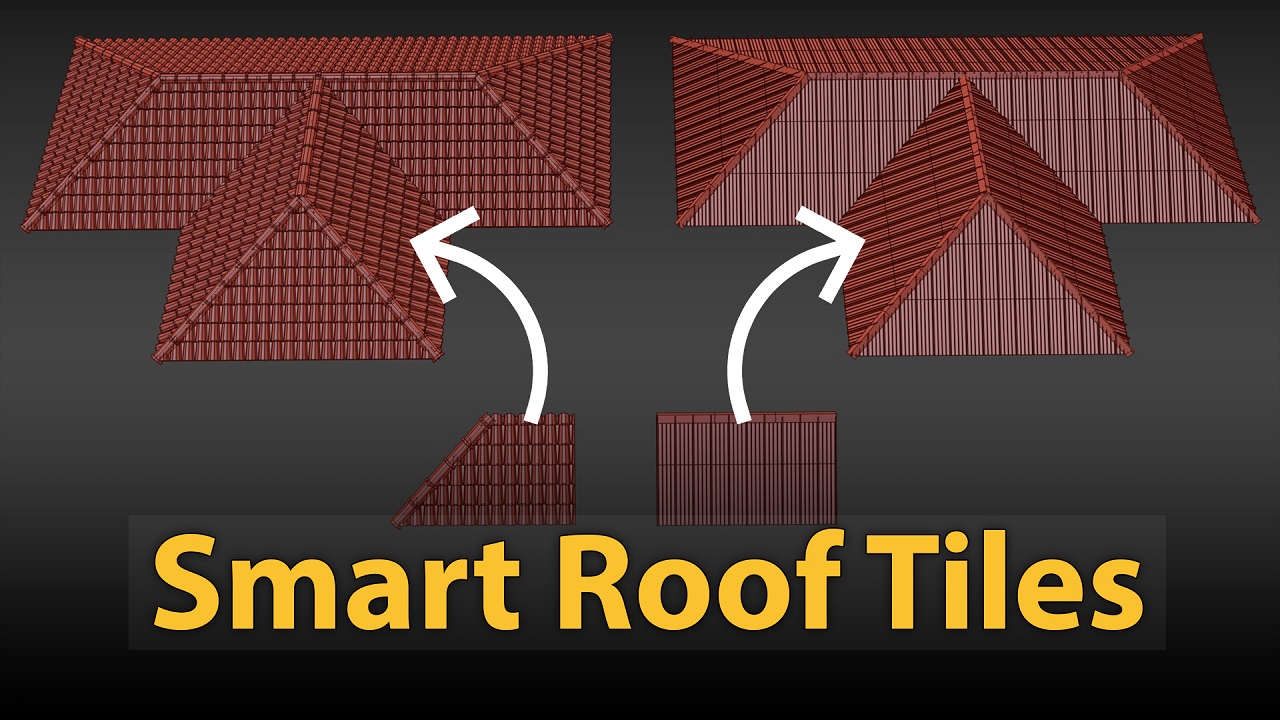 TIPS#223: Hướng dẫn dựng hình mái ngói siêu nhanh với Smart Roof Tiles ...